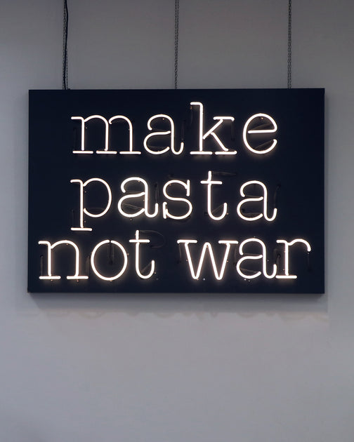 Make Pasta not War Series | gf-pasta.com